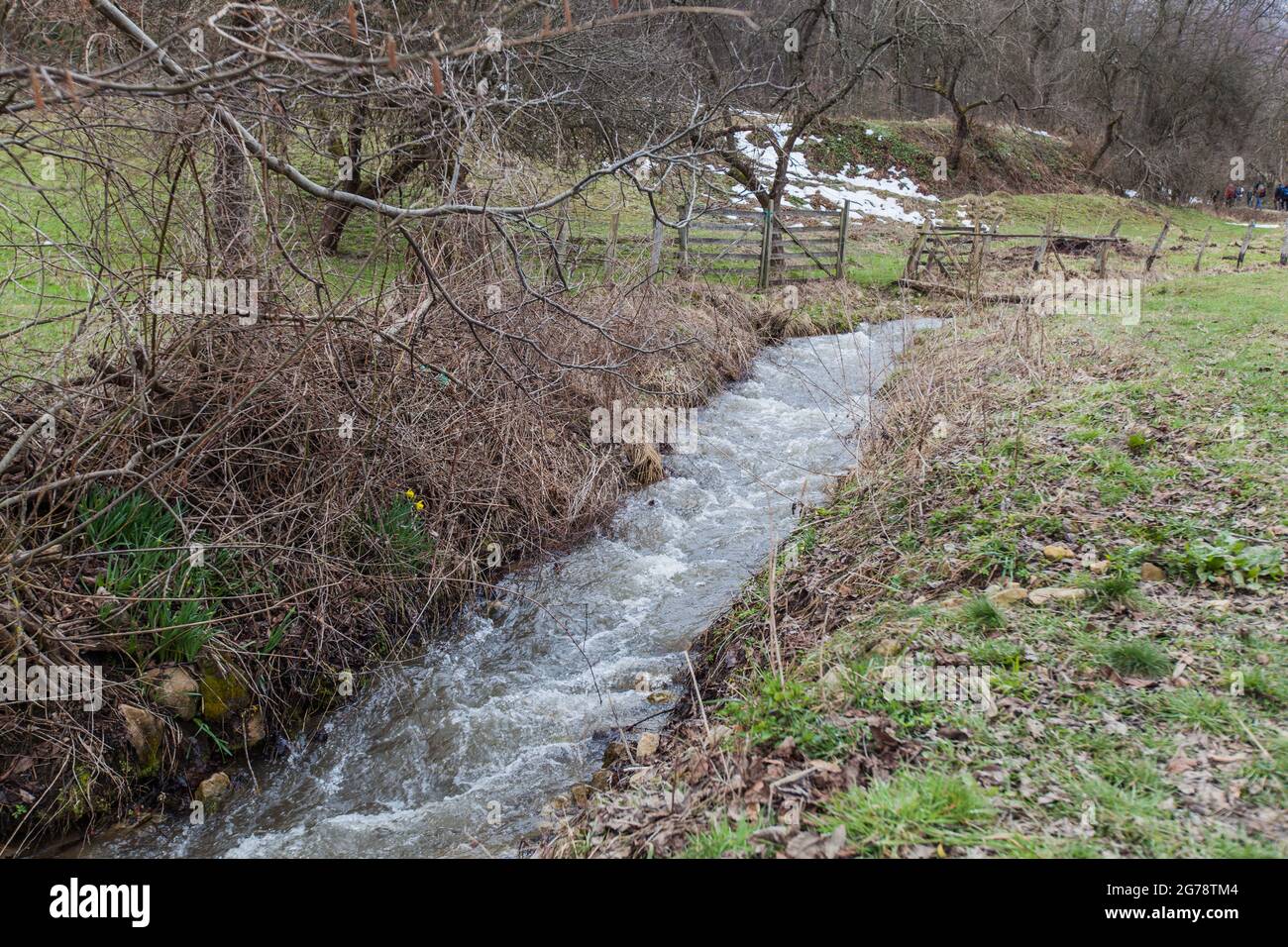Beautiful Nature Landscape. Early spring daylight . Relaxing view on ...