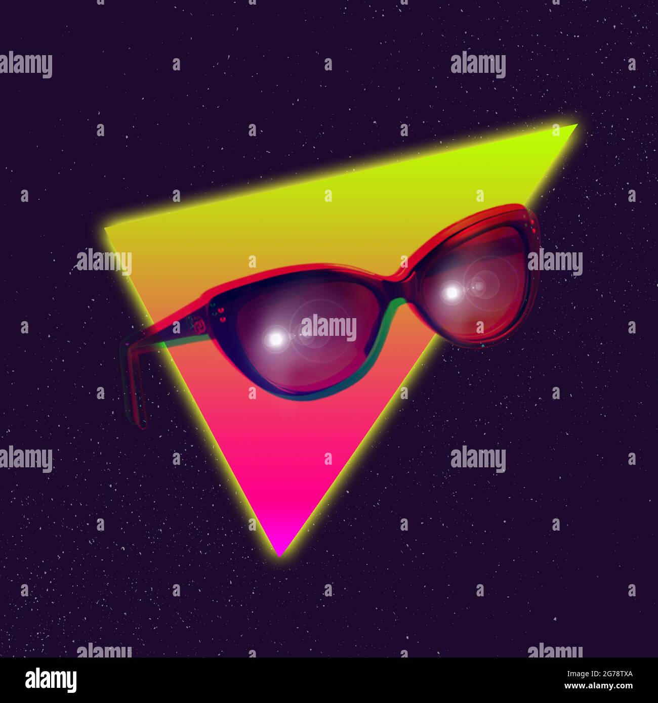 Modern design, contemporary art collage. Inspiration, idea, trendy ...