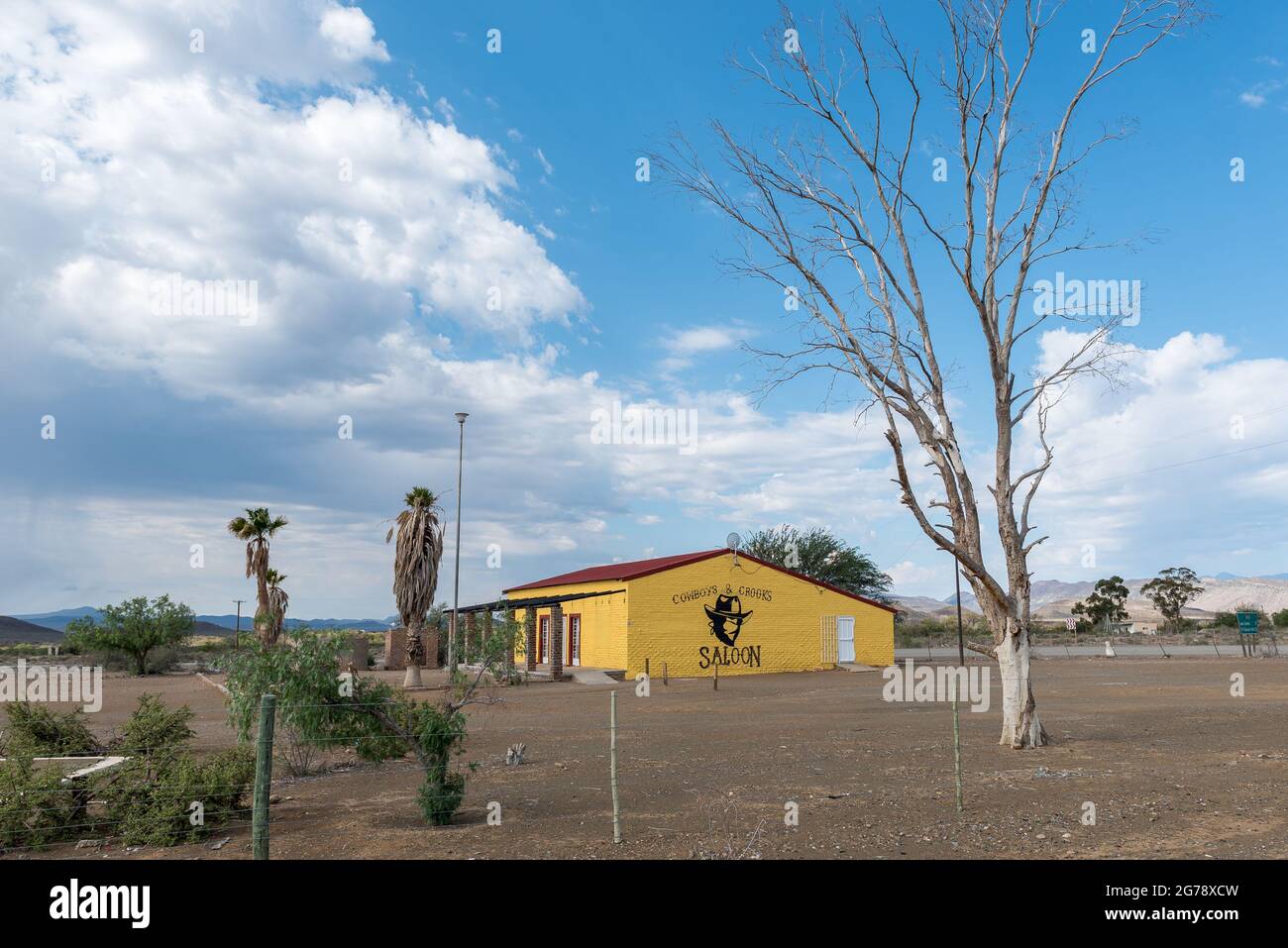 PRINCE ALBERT, SOUTH AFRICA - APRIL 20, 2021: The Cowboys and Crooks ...