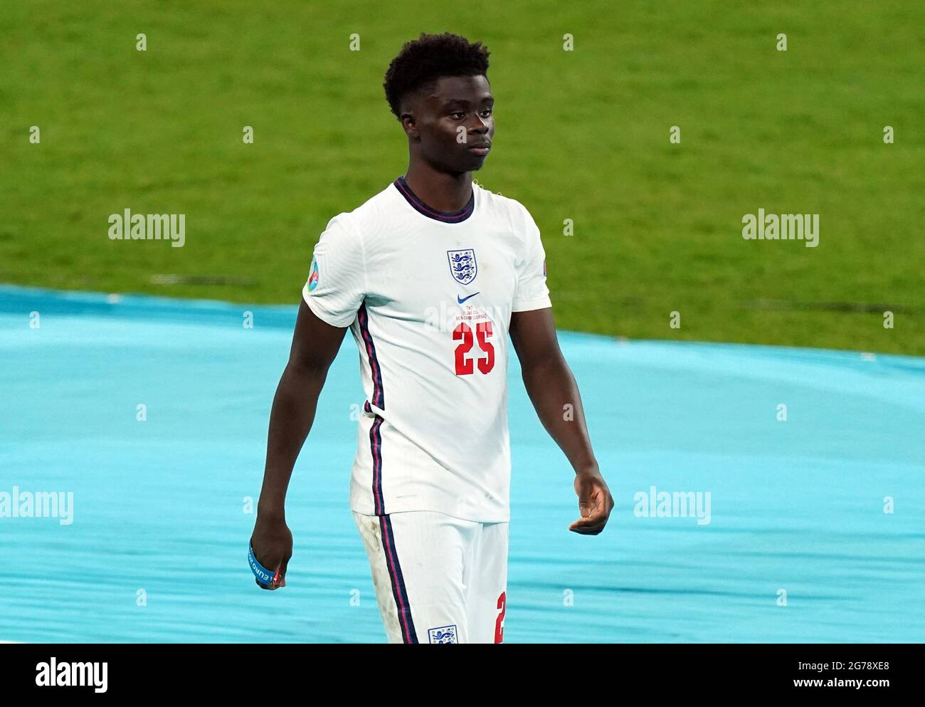 Euro 2020 final saka penalty hi-res stock photography and images - Alamy