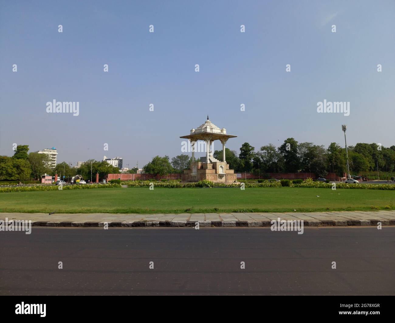 Statue circle is situated in Jaipur, Rajasthan, India Stock Photo - Alamy