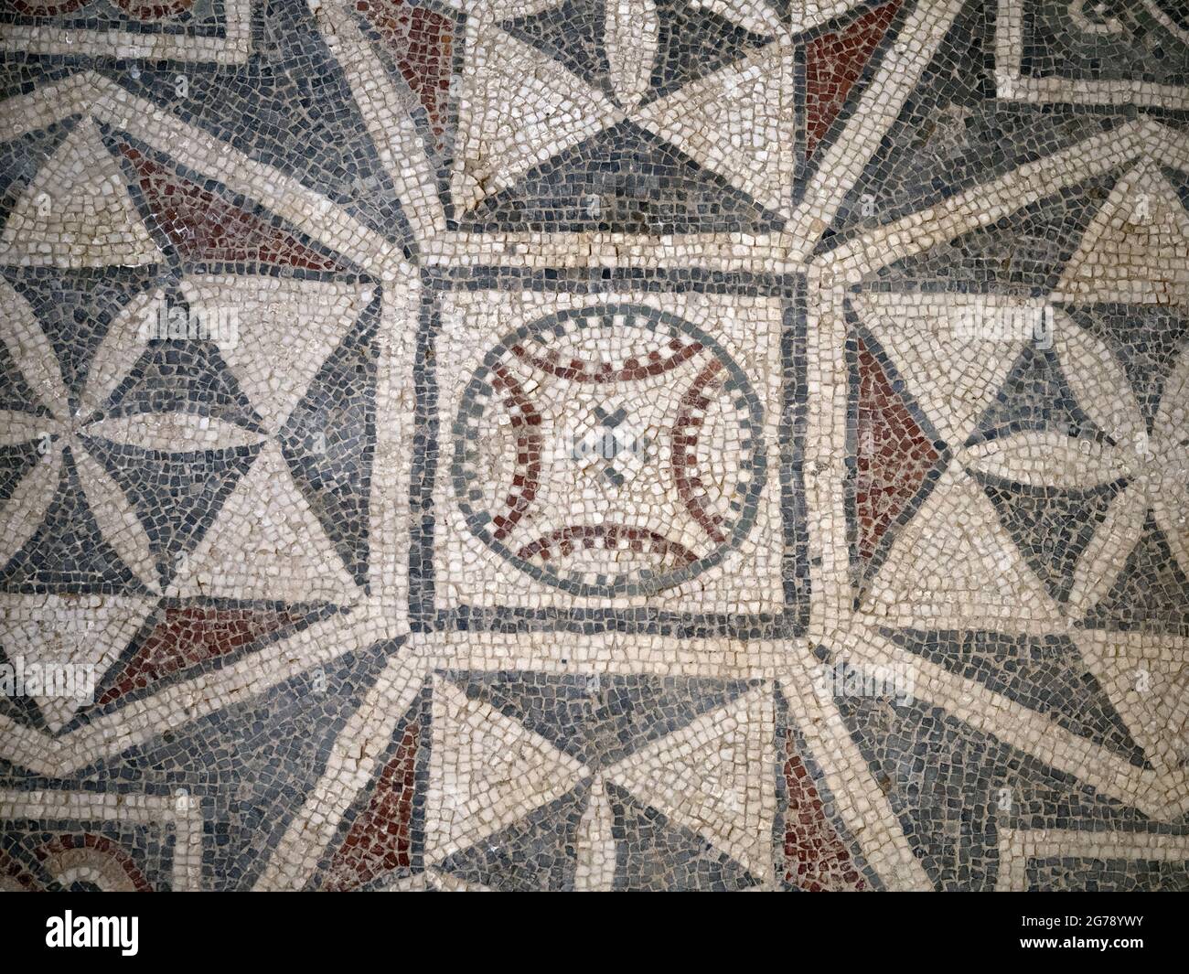 Ancient Roman mosaic of Villa del Casale, Sicily, Italy Stock Photo - Alamy