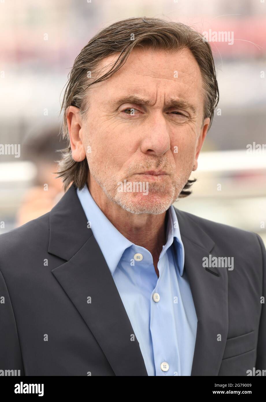 Cannes, France, 12 July 2021 Tim Roth at the photocall for Bergman Island, held at the Palais ...