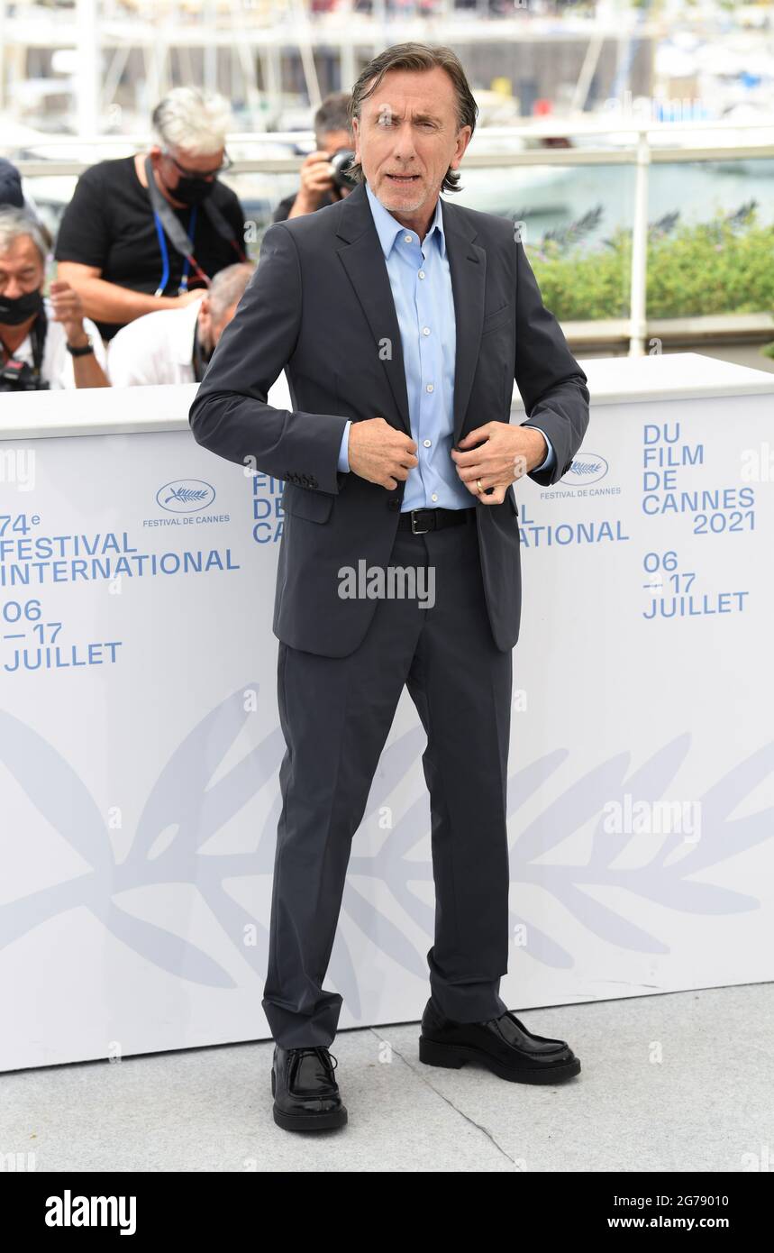 Cannes, France, 12 July 2021 Tim Roth at the photocall for Bergman ...