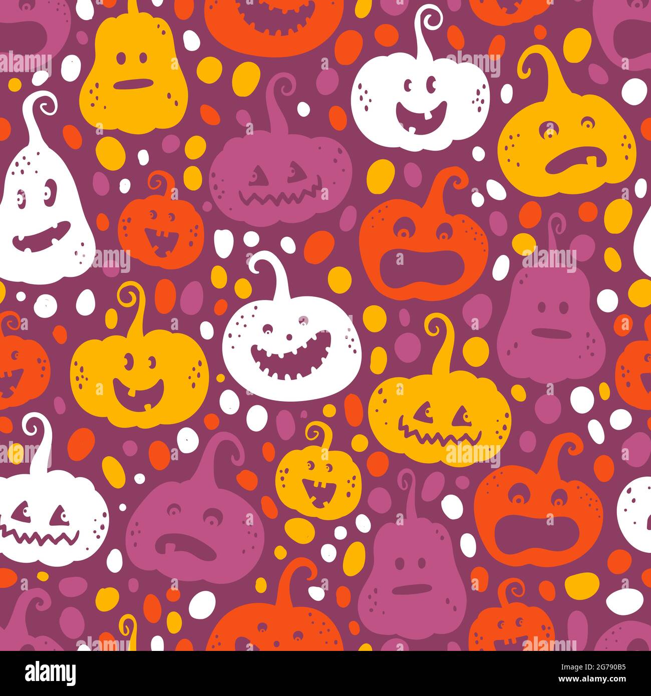 Halloween Pattern Wallpaper