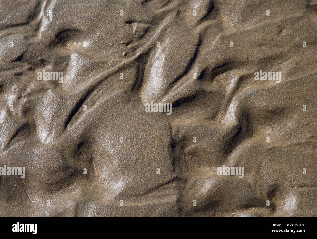 Wet sand patterns hi-res stock photography and images - Alamy