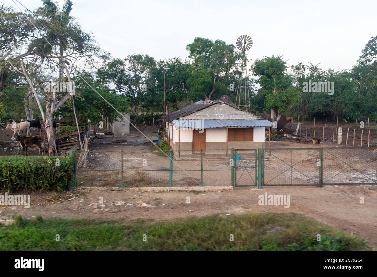 Rural house building architecture in Holguin, Nov. 2016 Stock Photo - Alamy