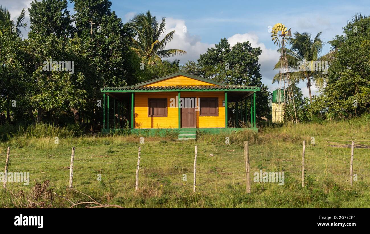 Rural house building architecture in Holguin, Nov. 2016 Stock Photo - Alamy
