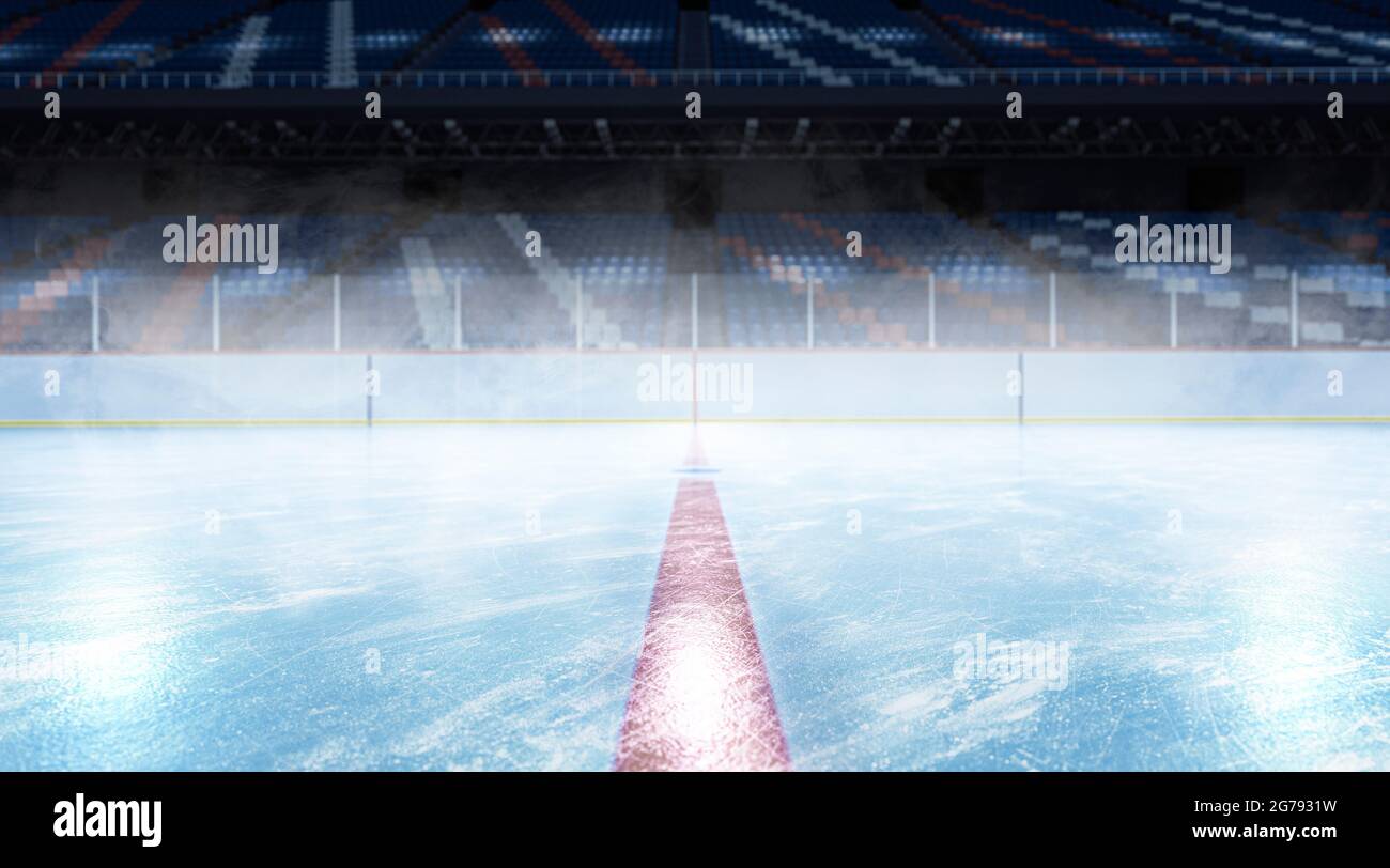 Ice Skating Rink Background
