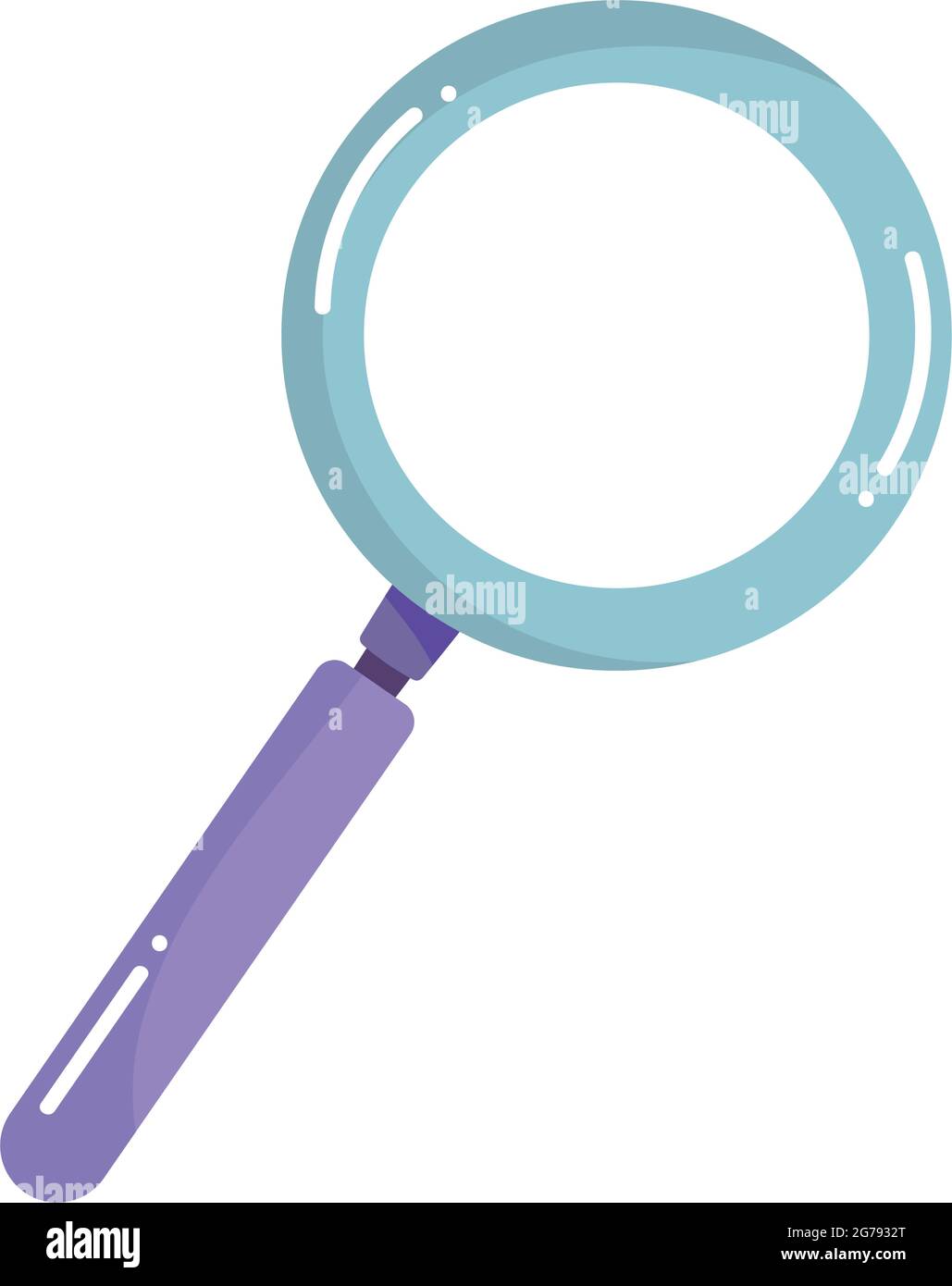magnifying glass discovery Stock Vector Image & Art - Alamy