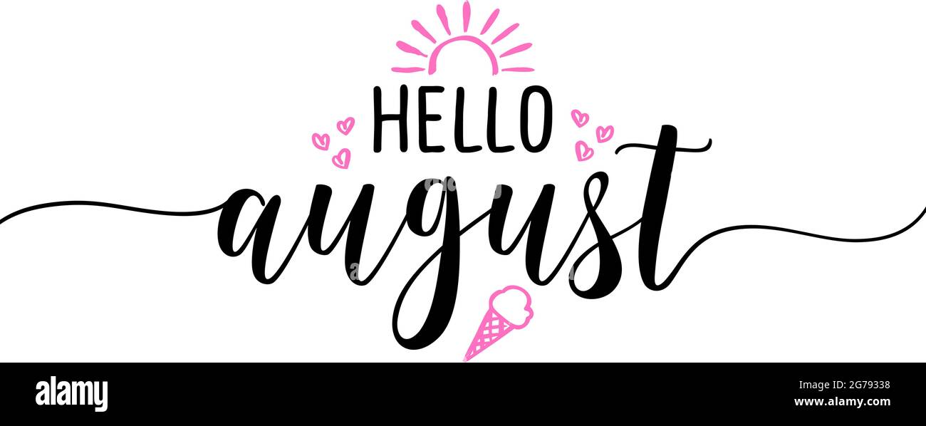 August Summer Background