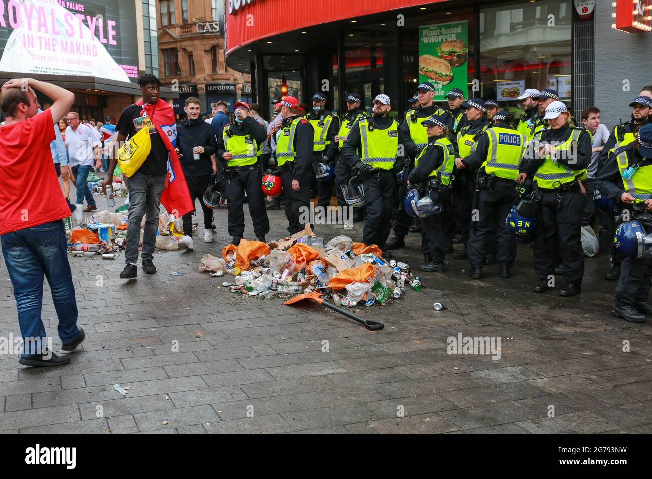 Football hooligans england fight hi-res stock photography and images ...
