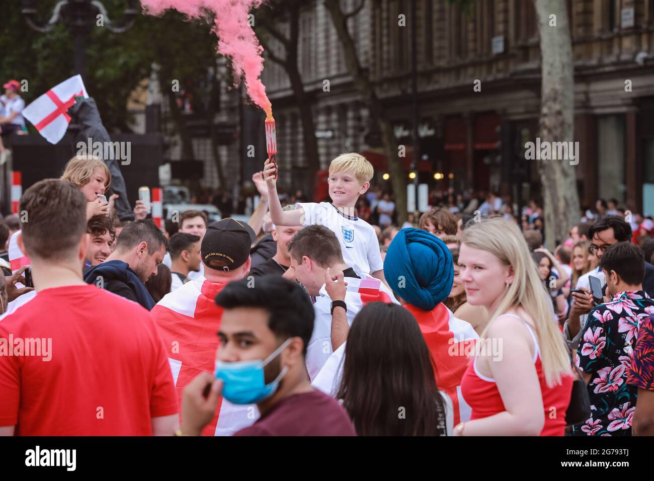Football hooligans england fight hi-res stock photography and images ...