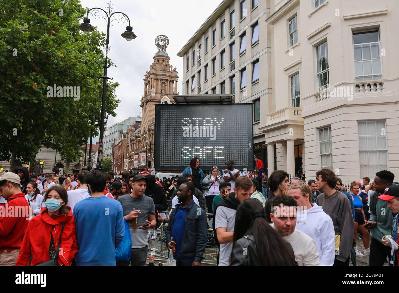 Football hooligans england fight hi-res stock photography and images ...