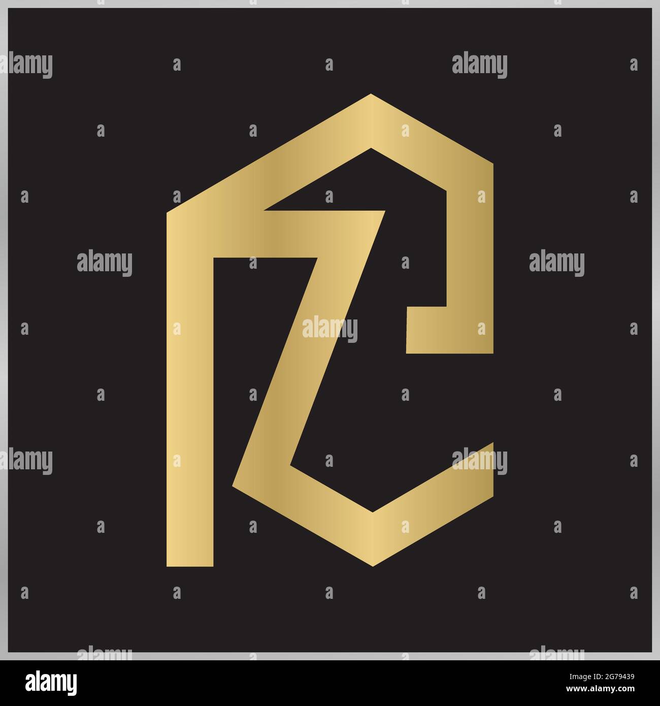 Alphabet Initials logo PZ, ZP, Z and P Stock Vector Image & Art - Alamy