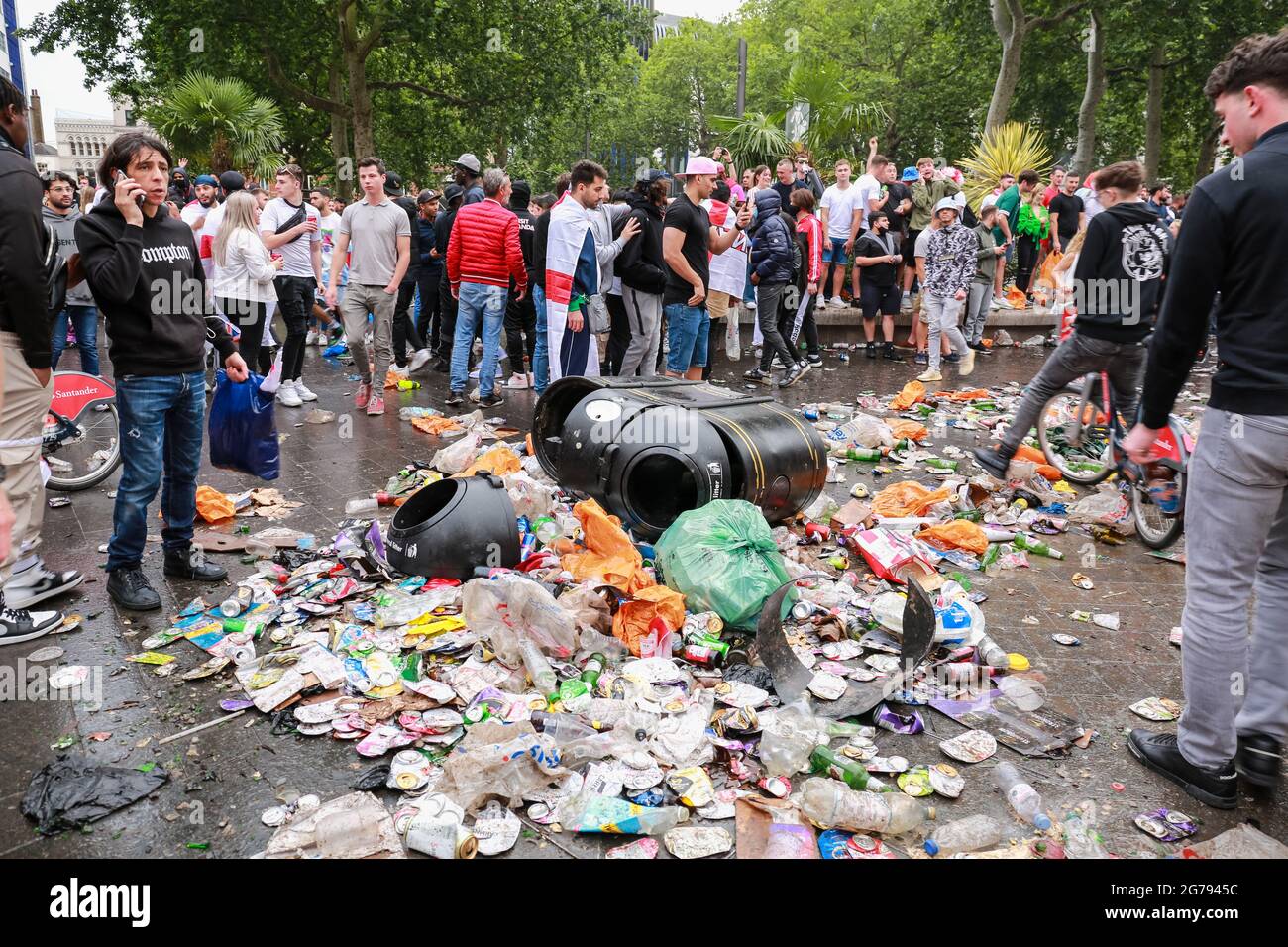 Football hooligans england fight hi-res stock photography and images ...