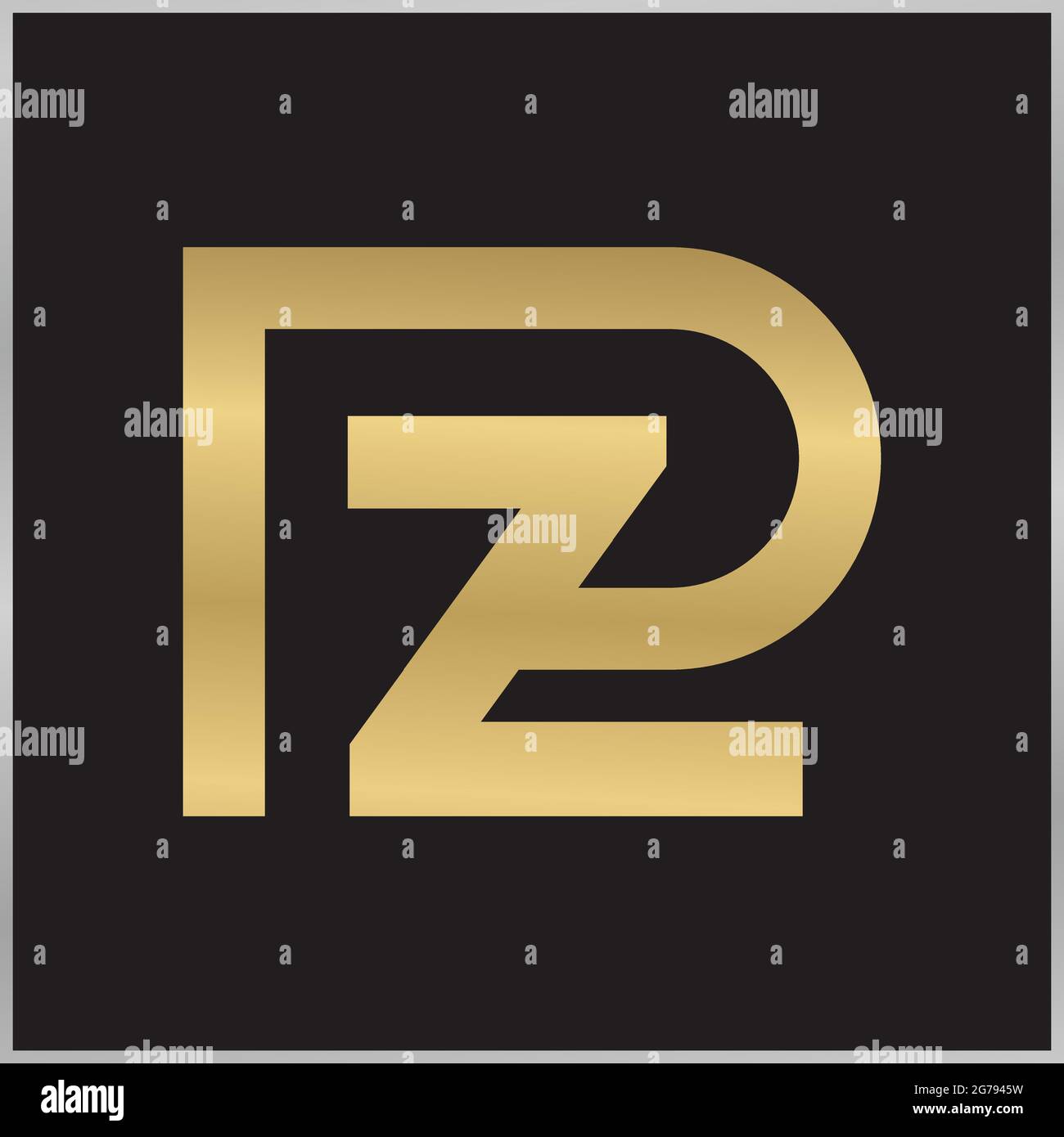 Alphabet Initials logo PZ, ZP, Z and P Stock Vector Image & Art - Alamy