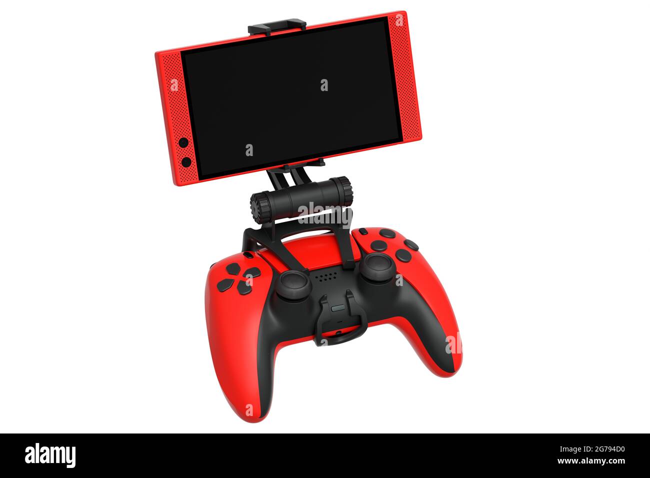 Realistic red joystick playing hi-res stock photography and images - Alamy