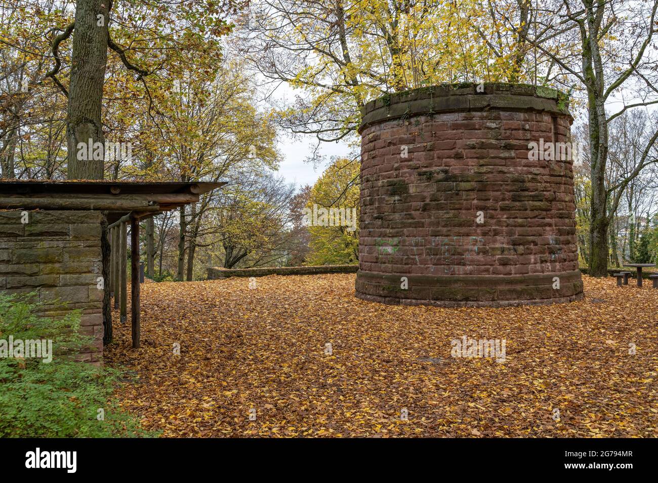 Ruins of the hasenberg tower hi-res stock photography and images - Alamy