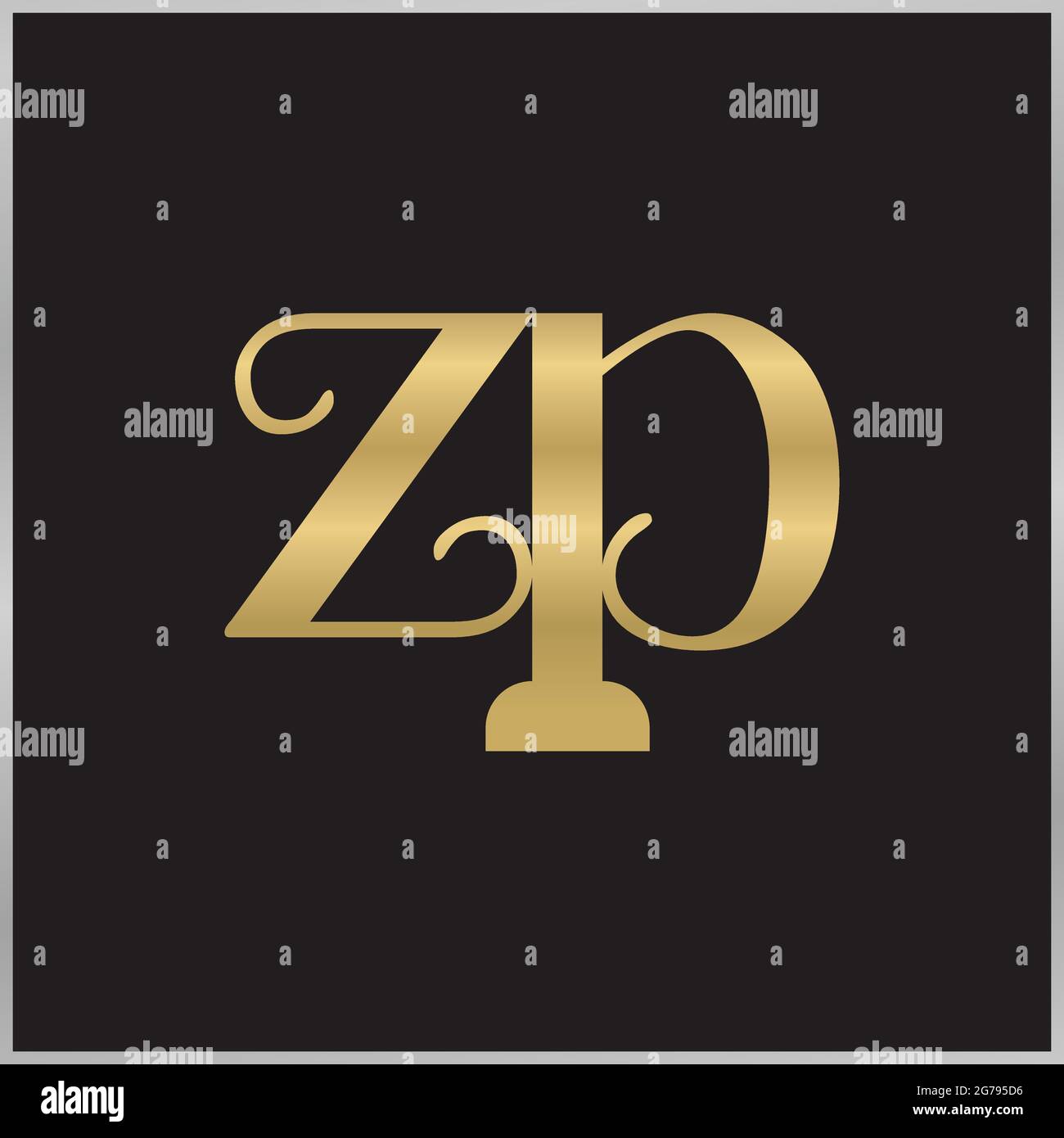 Alphabet Initials logo PZ, ZP, Z and P Stock Vector Image & Art - Alamy