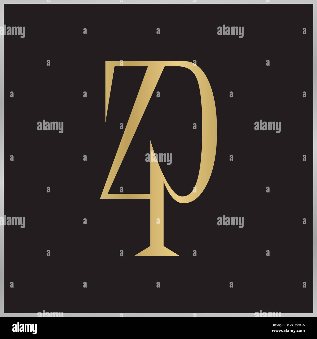 Alphabet Initials logo PZ, ZP, Z and P Stock Vector Image & Art - Alamy