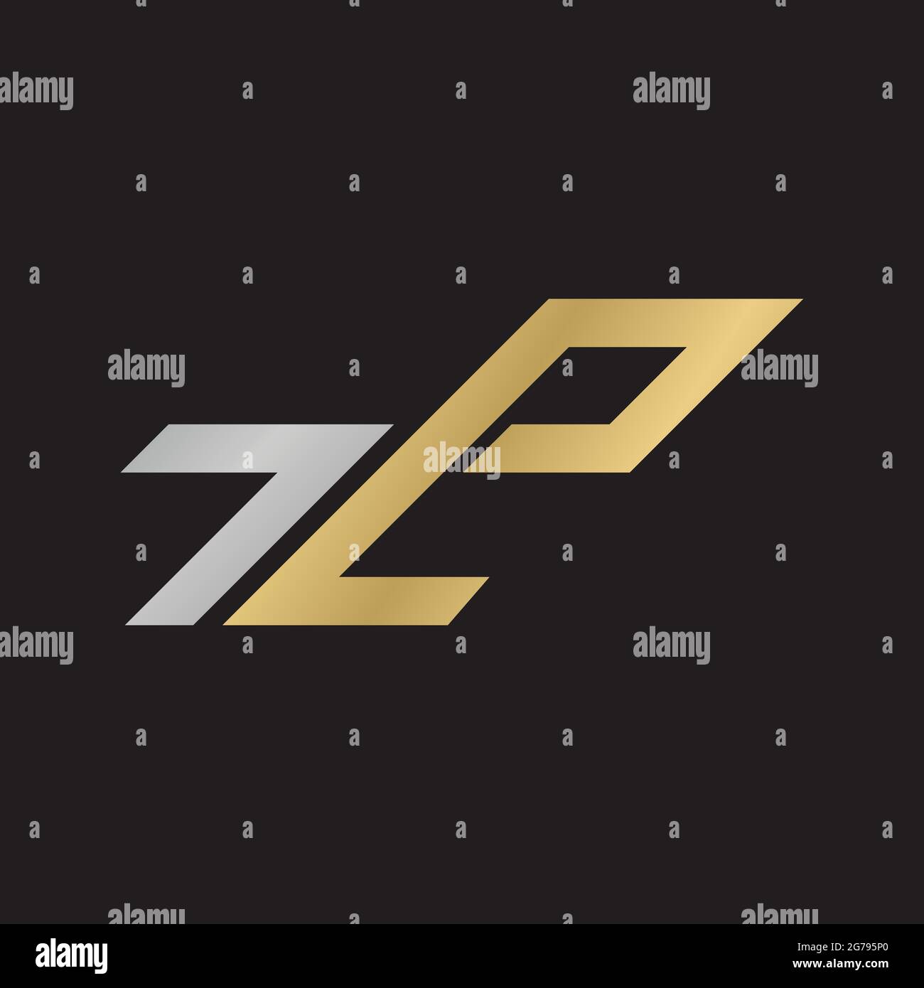 Alphabet Initials logo PZ, ZP, Z and P Stock Vector Image & Art - Alamy