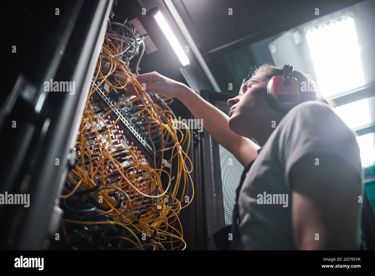 Power network maintenance hi-res stock photography and images - Alamy