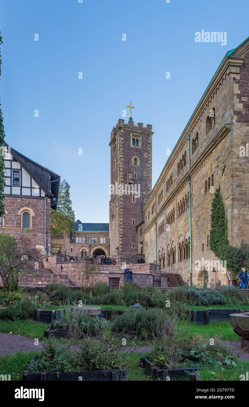 Germany, Thuringia, Eisenach, Wartburg Stock Photo - Alamy