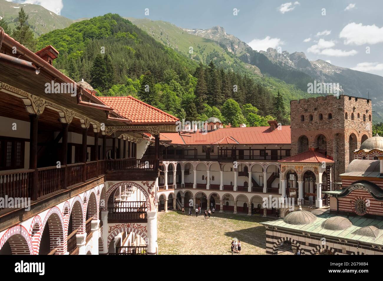 Rila Monastery,Rila Mountain,Bulgaria Stock Photo - Alamy