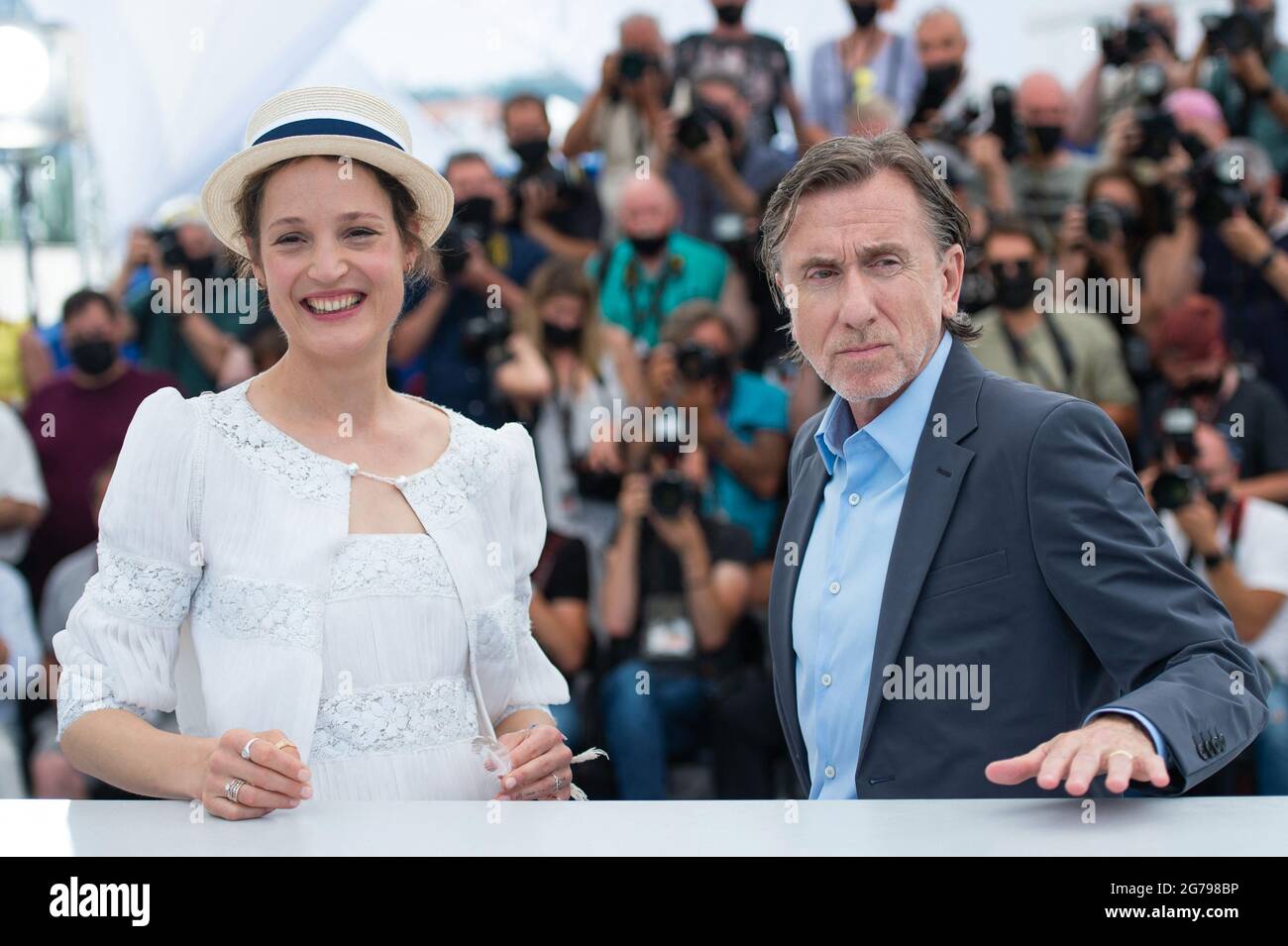 Cannes, France. 12th July, 2021. Cannes, France. 12th July, 2021. Vicky ...