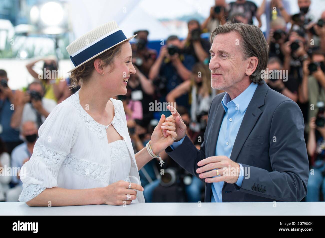 Cannes, France. 12th July, 2021. Cannes, France. 12th July, 2021. Vicky ...