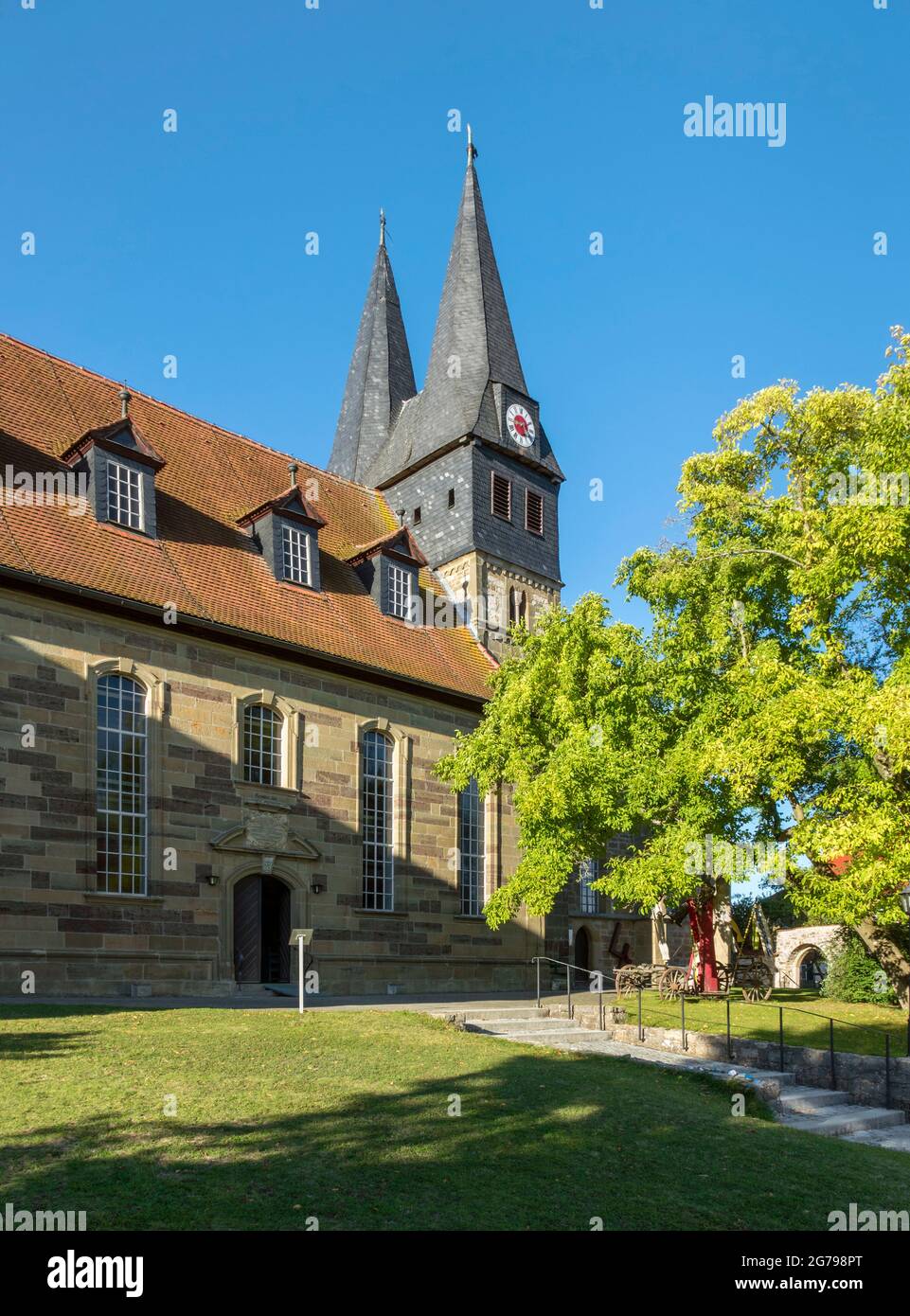 The church, St. Laurentius is an original parish of the Coburg country ...