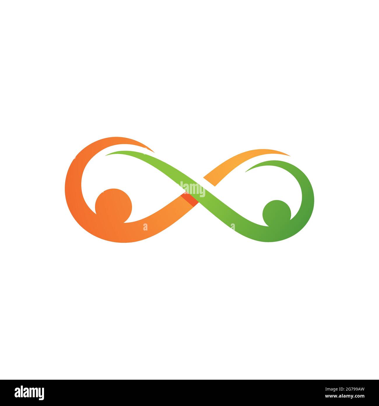 Infinity Design Vector icon illustration Logo template design Stock ...
