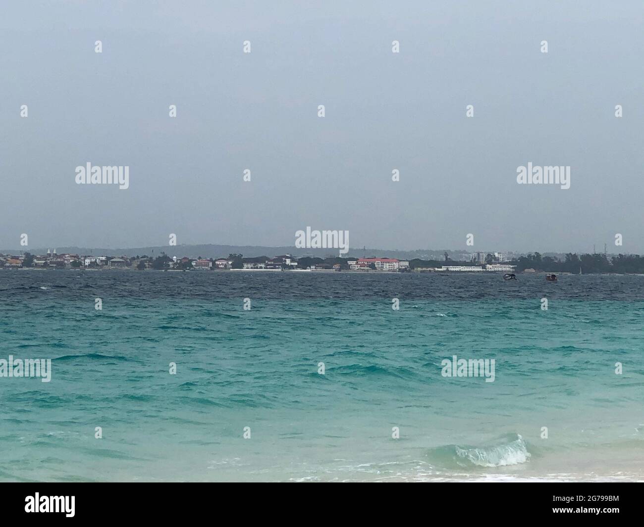 Indian Ocean coast. Zanzibar island. Africa Stock Photo - Alamy