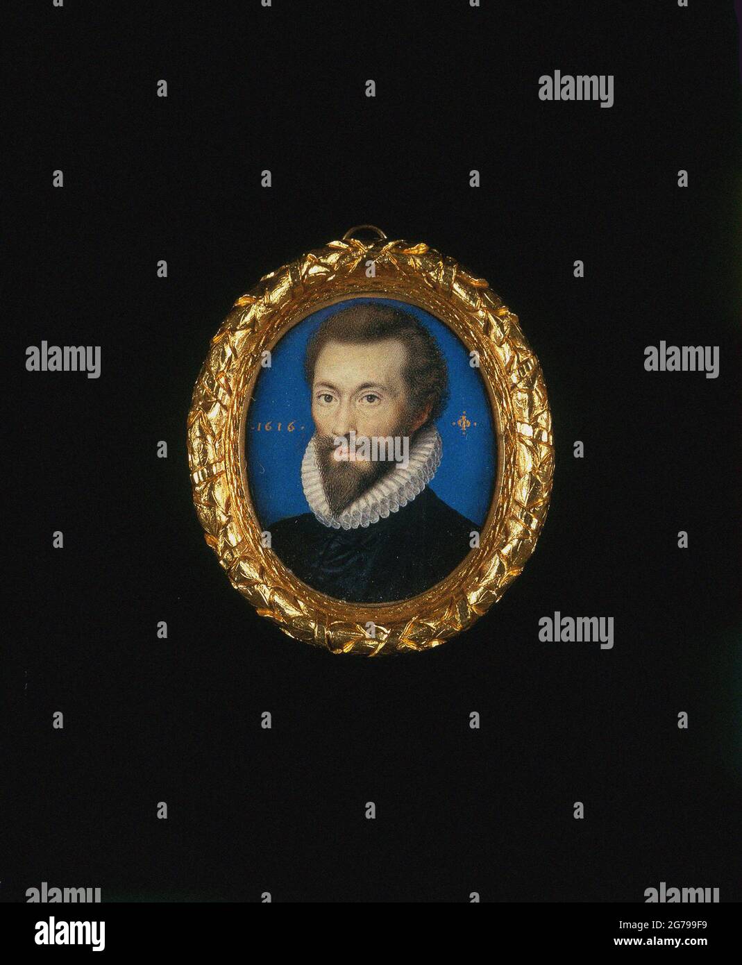 Portrait of the poet John Donne (1572-1631). Museum: Royal Collection ...