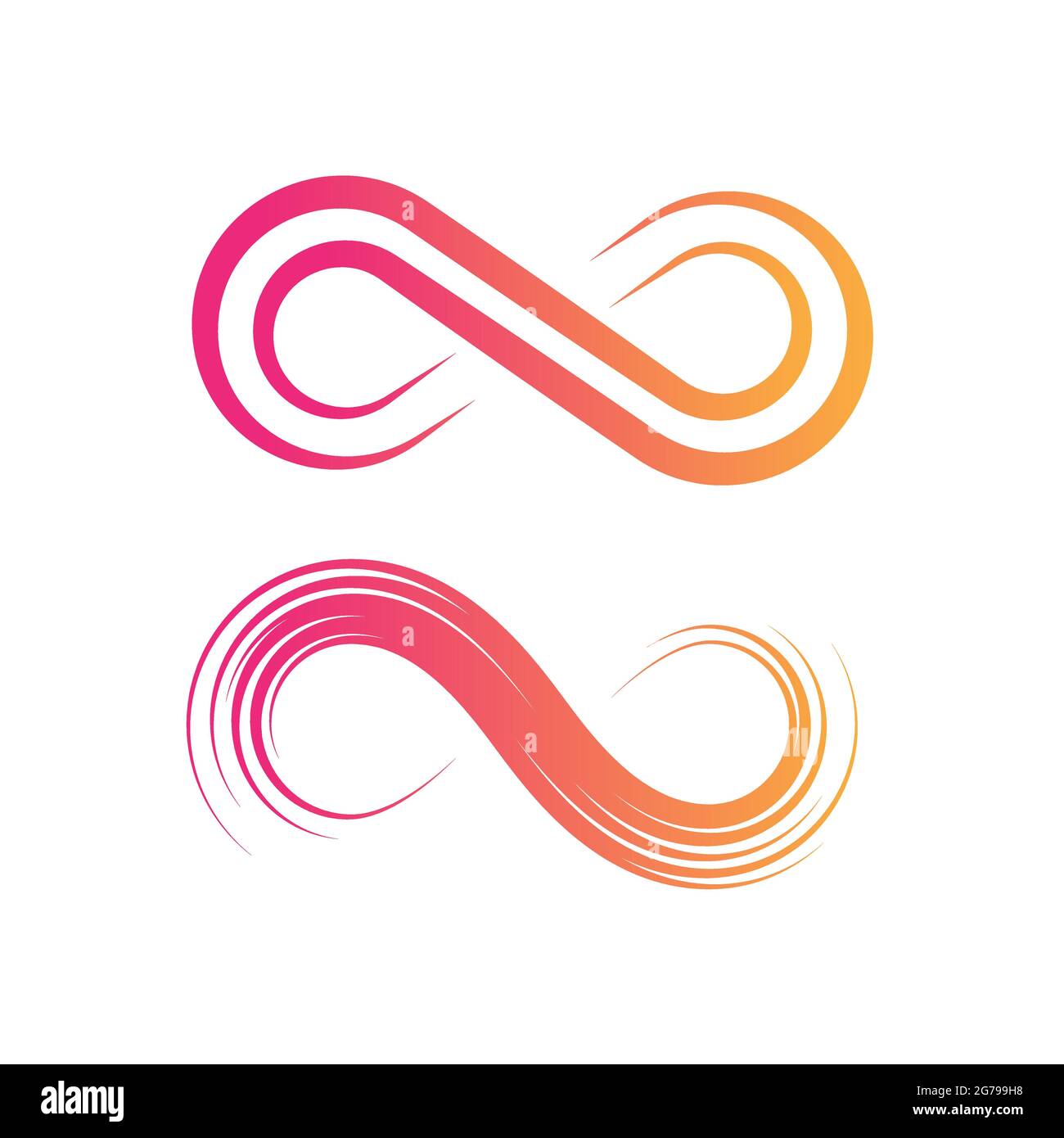 Infinity Design Vector icon illustration Logo template design Stock ...