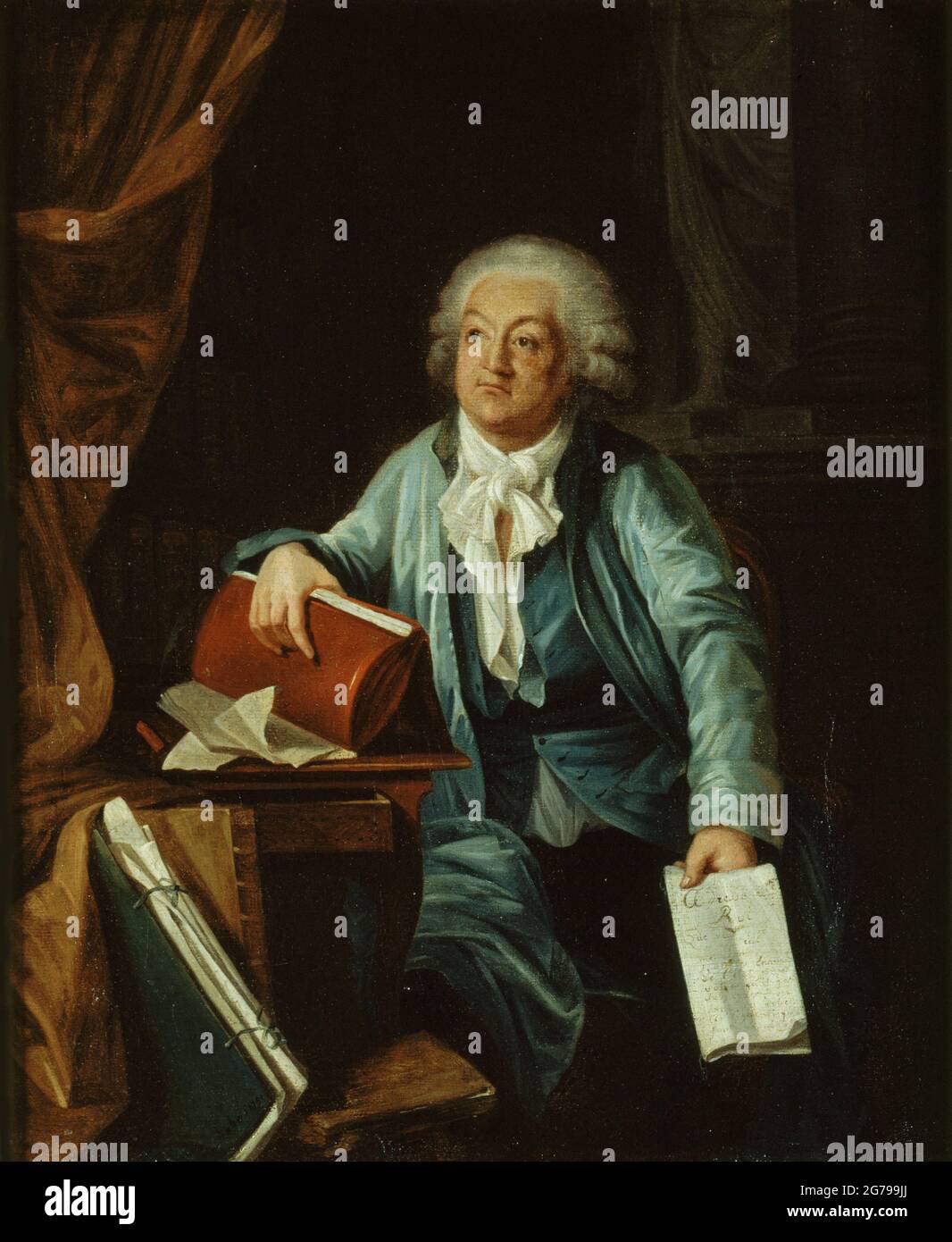 Portrait of Honoré Gabriel Riqueti, comte de Mirabeau (1749-1791 ...