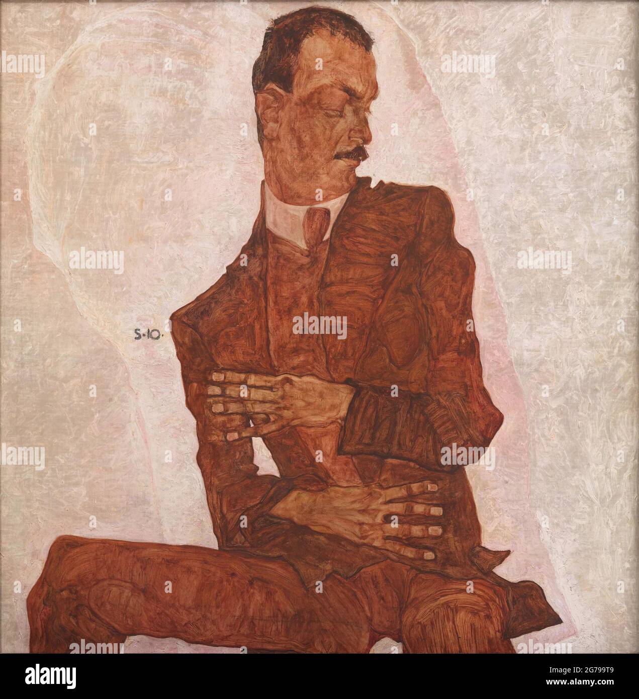 Portrait of Arthur Roessler. Museum: Vienna Museum. Author: EGON ...