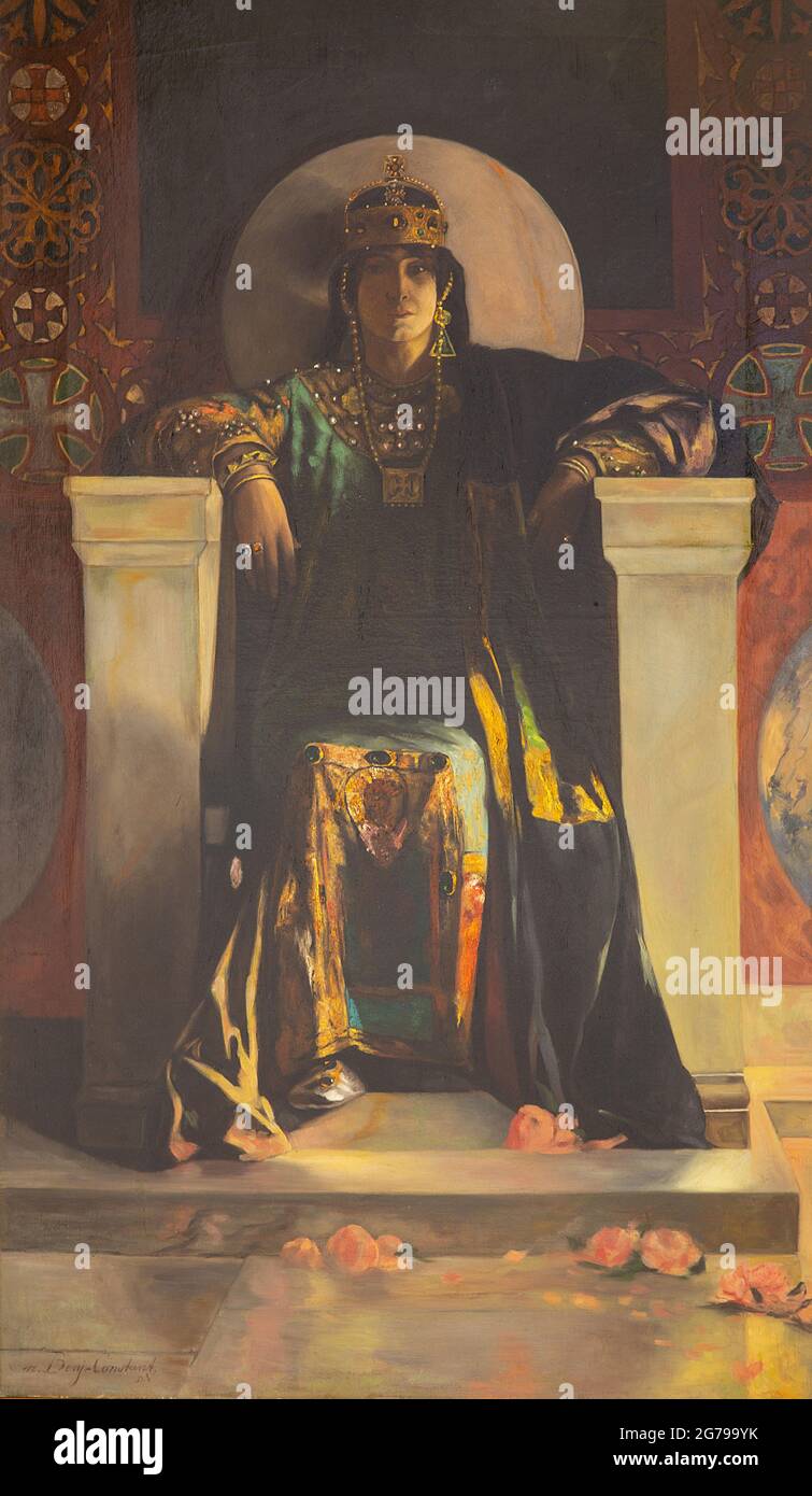 Empress Theodora. Museum: PRIVATE COLLECTION. Author: Jean-Joseph ...