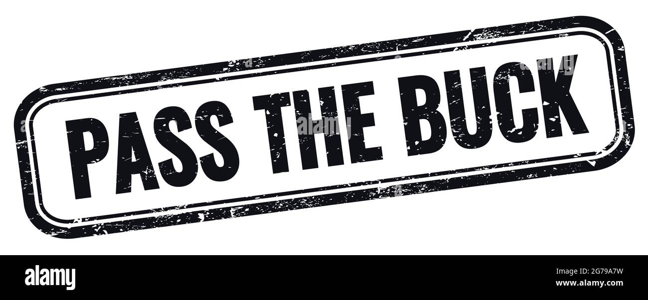 Pass the buck stamp hi-res stock photography and images - Alamy