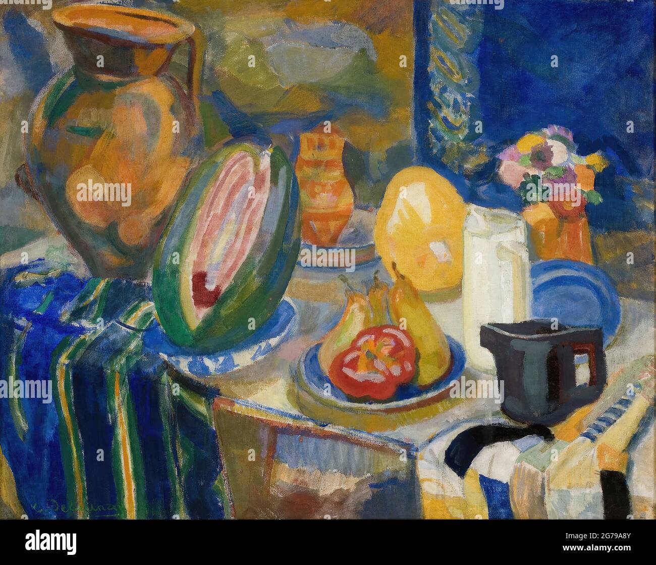 Portuguese still life. Museum: Musée Fabre, Montpellier. Author: Robert ...