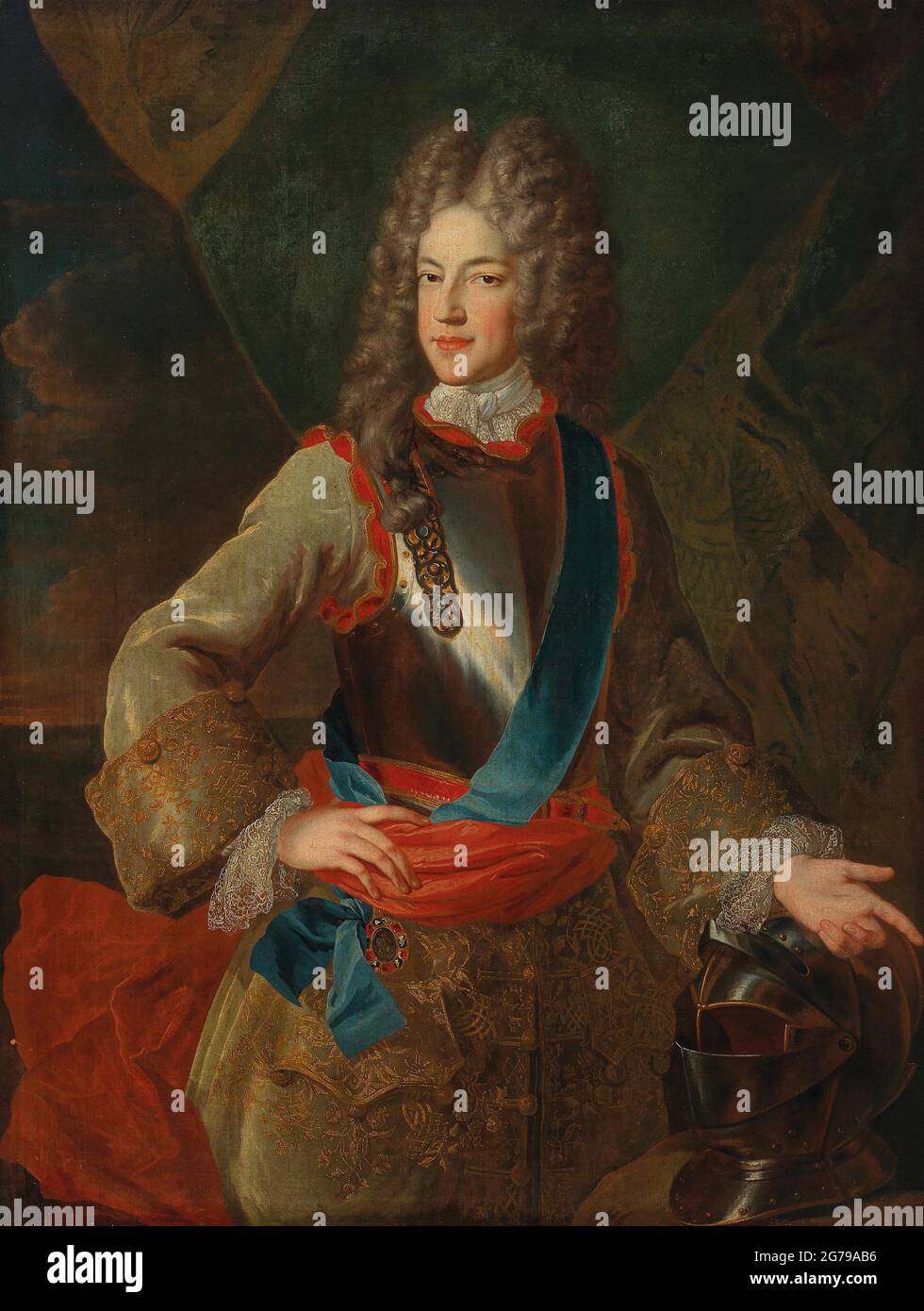 Portrait of prince james francis edward stuart hi-res stock photography ...