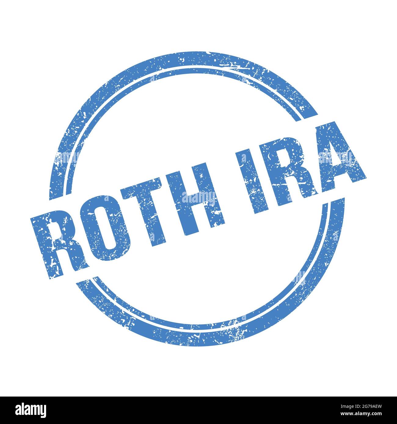 Roth ira stamp hi-res stock photography and images - Alamy
