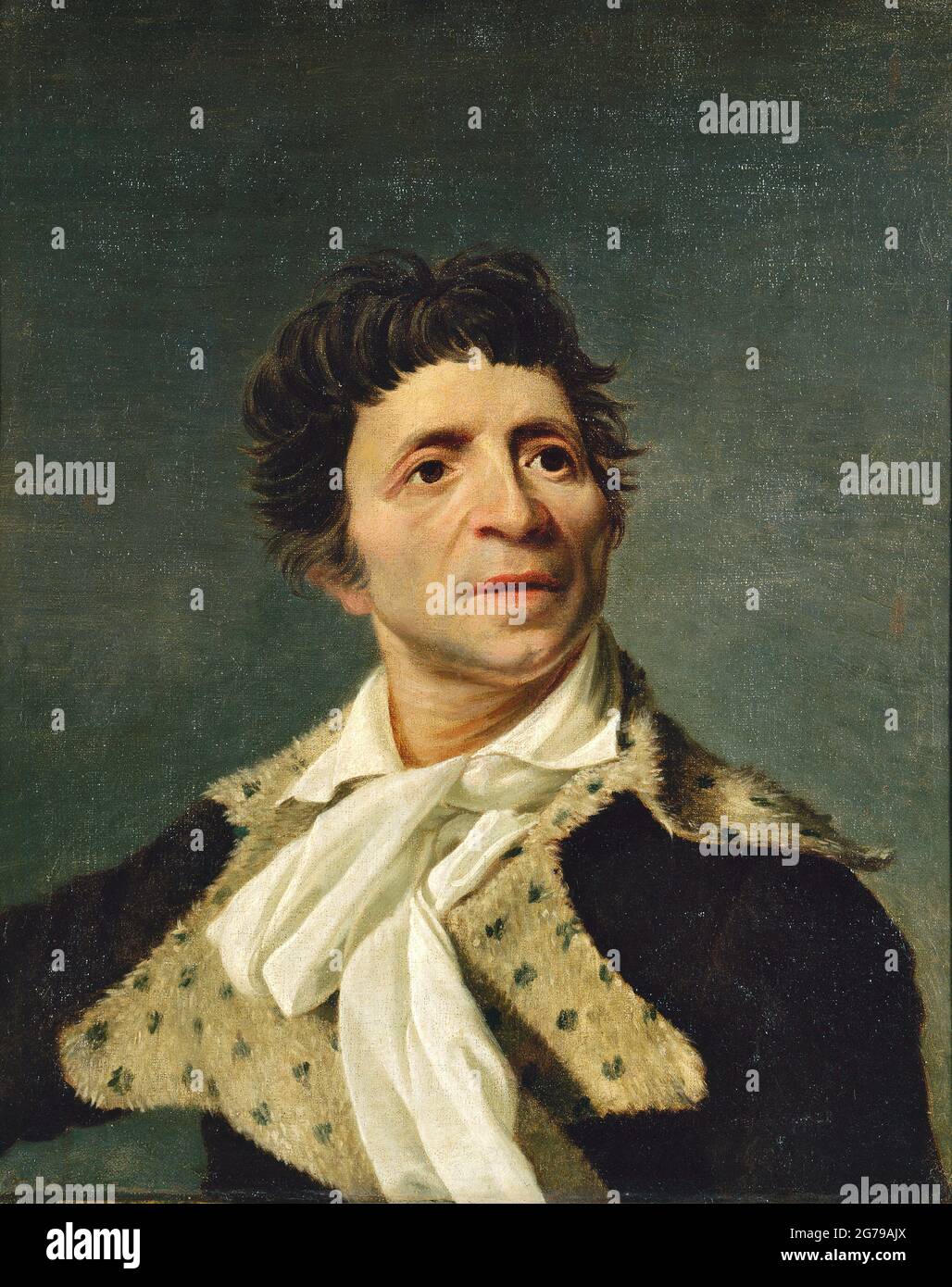 Portrait of Jean-Paul Marat (1743-1793). Museum: Musée Carnavalet ...