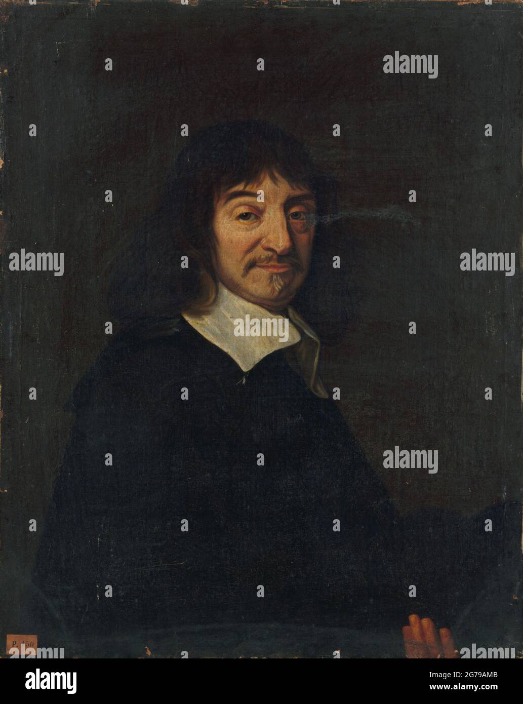 Portrait of the philosopher René Descartes (1596-1650). Museum: Musée ...