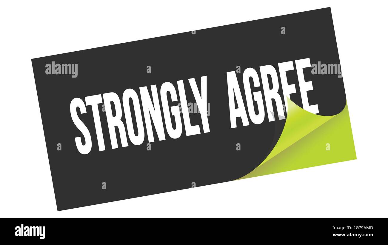 Strongly agree stamp hi-res stock photography and images - Alamy
