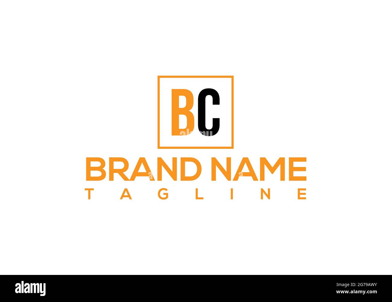 BC letter logo design .BC minimalist logo and vector template Stock Vector Image & Art - Alamy