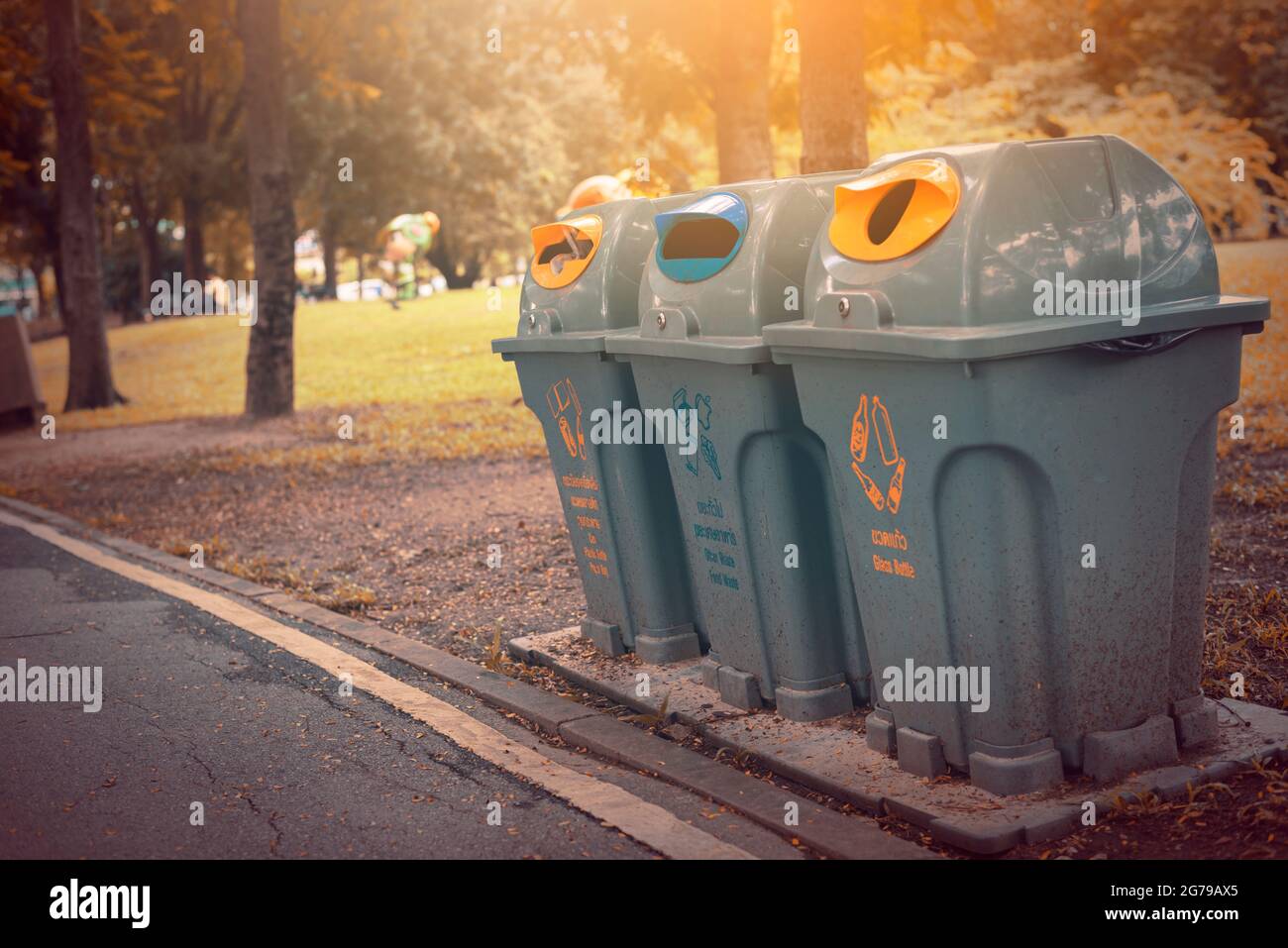 Reduce reuse recycle bins hi-res stock photography and images - Alamy