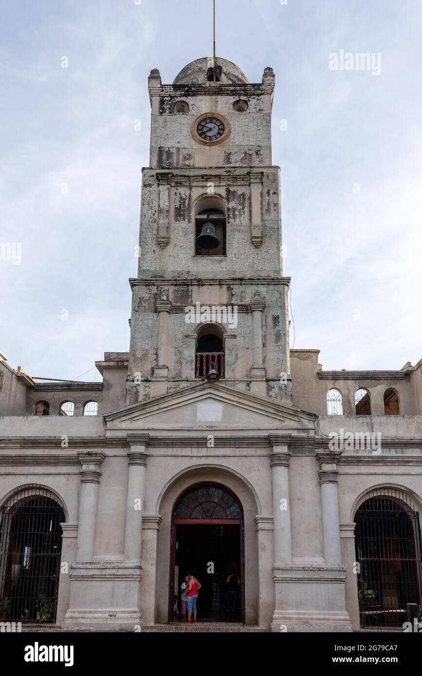Iglesia de San Jose, catholic church, Holguin, Cuba, Nov. 2016 Stock ...