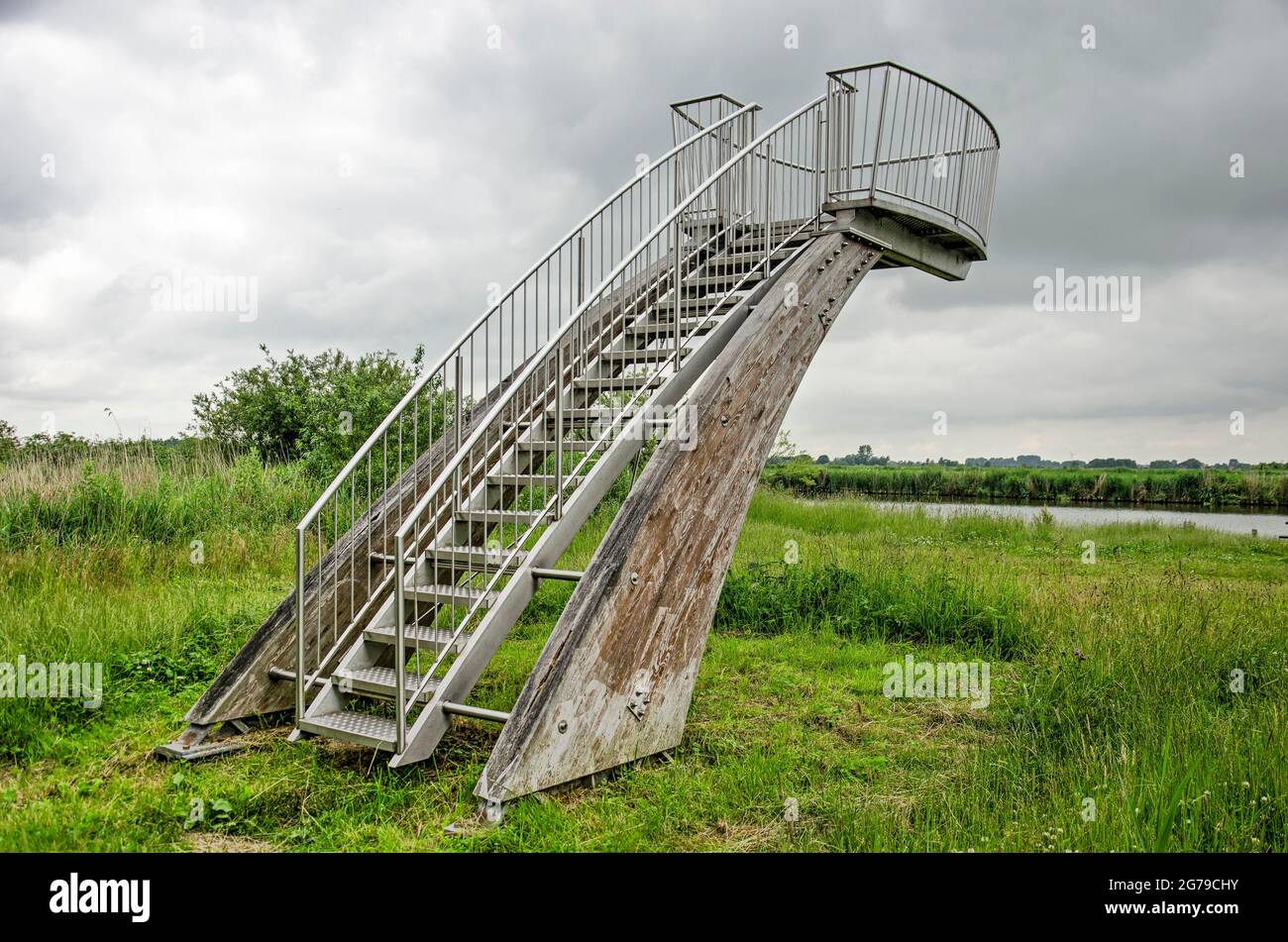Maasland, The Netherlands, July 11, 2021: expressively designed ...